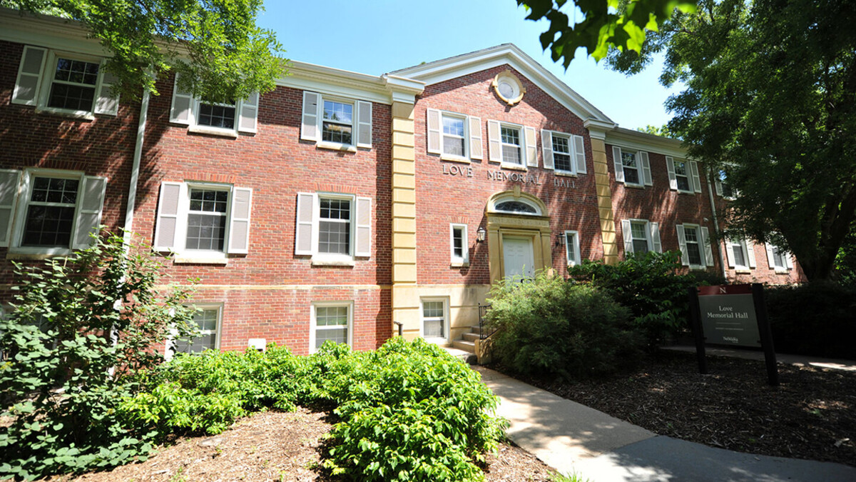 Love Memorial Hall to close as residence in May | Nebraska Today